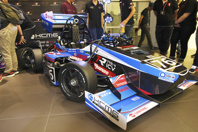 The first monocoque-built student racing car in Taiwan to dash through ...